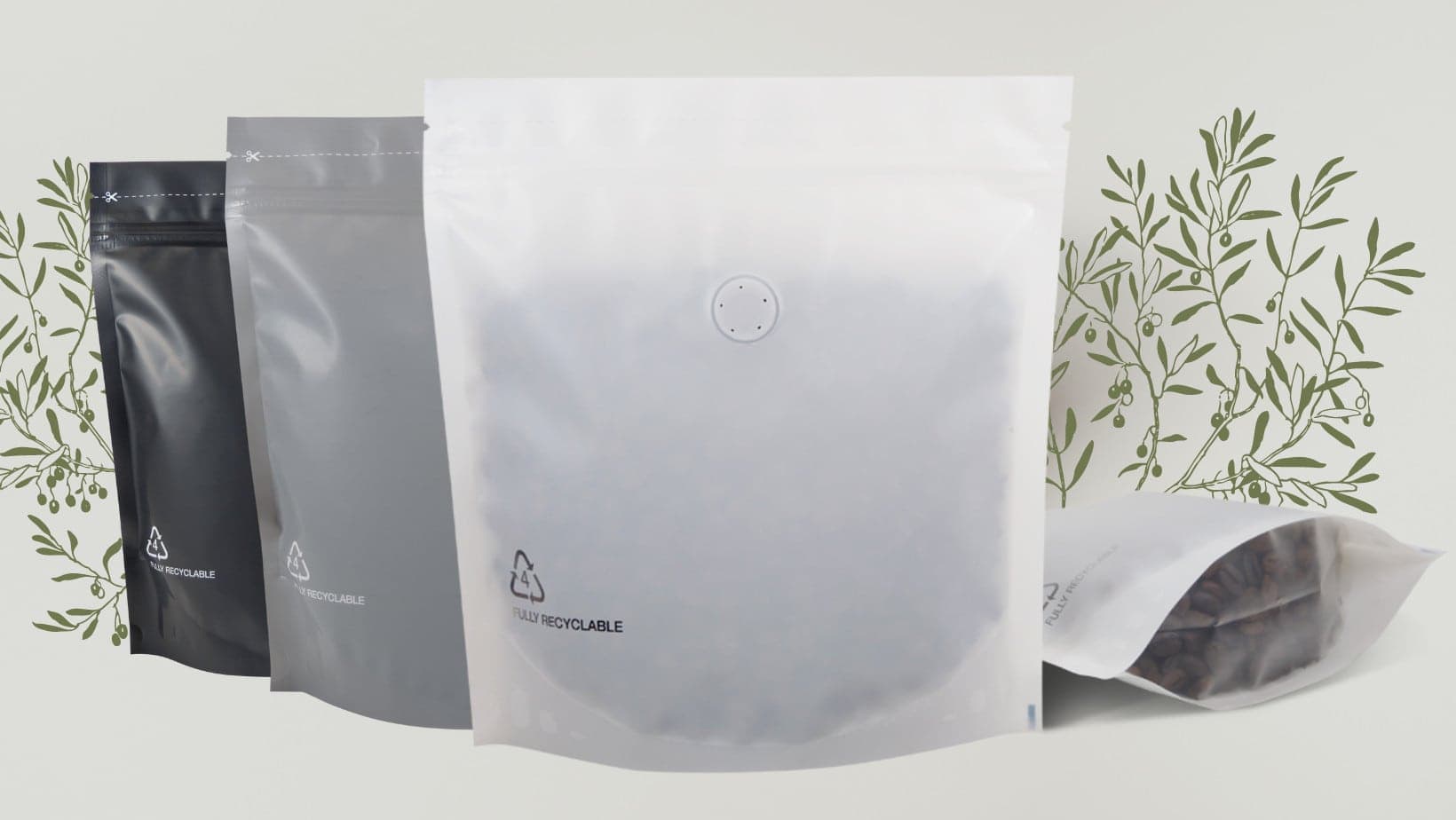 Custom/Branded Stand Up Pouches | The Bag Broker Europe